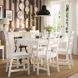 IKEA N&Auml;SINGE / NORDVIKEN Tisch und 4 St&uuml;hle