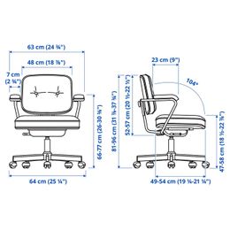 IKEA ALEFJ&Auml;LL Drehstuhl