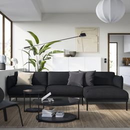 IKEA ÄPPLARYD 3er-Sofa mit Récamiere