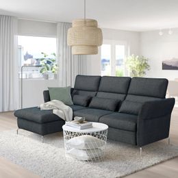 IKEA FAMMARP 3er-Sofa mit Récamiere, links