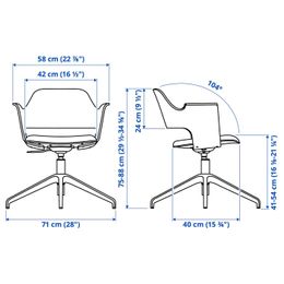 IKEA FJ&Auml;LLBERGET Konferenzstuhl