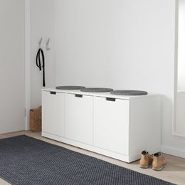 IKEA NORDLI Kommode mit 3 Schubladen