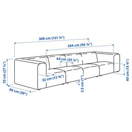 IKEA STOCKHOLM 2025 4er-Sofa