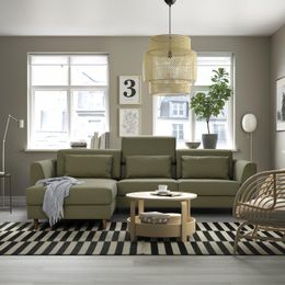 IKEA SLATORP 3er-Sofa mit Récamiere