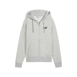 Puma Sportsweatjacke 'Ess No. 1' Damen Gr&ouml;&szlig;e XXL graumeliert