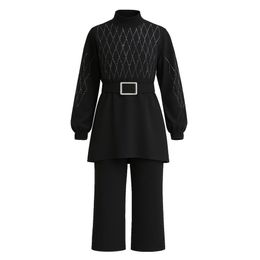 Modamihram Pantsuit female Black size 44