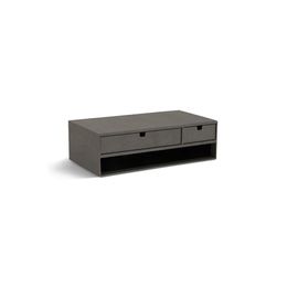 BIGsoBox Monitor-Stand "Ted" in Grau - (B)48,5 x (H)15 x (T)26 cm - 42% | Buero-schulbedarf