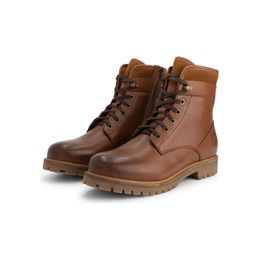 TRAVELIN' Leder-Boots in Hellbraun - 64% | Gr&ouml;&szlig;e 46 | Damen-stiefel