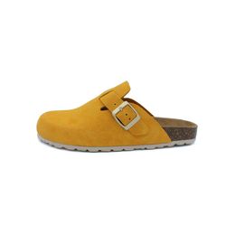 billowy Leder-Clogs in Gelb - 63% | Gr&ouml;&szlig;e 38 | Damen-pantoletten
