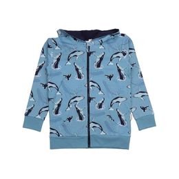 Walkiddy Sweatjacke in Hellblau - 47% | Gr&ouml;&szlig;e 116 | Kinder-sweatshirts-jacken
