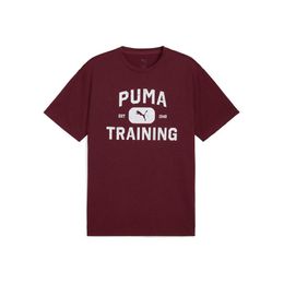 Puma Trainingsshirt in Rot - 43% | Gr&ouml;&szlig;e L | Herren-sportshirts