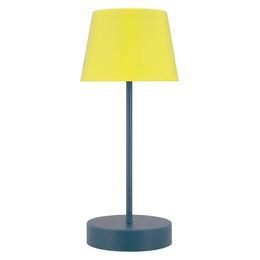 REMEMBER LED-Tischleuchte "Oscar" in Gelb/ Petrol - (H)33,5 x Ø 14,5 cm - 29% | Tischleuchten