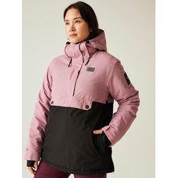 Dare 2b Ski-/ Snowboardjacke "Snowburst II" in Rosa/ Schwarz - 52% | Gr&ouml;&szlig;e 44 | Damen-outdoorjacken