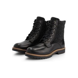 TRAVELIN' Leder-Boots in Schwarz - 49% | Größe 37 | Damen-stiefel