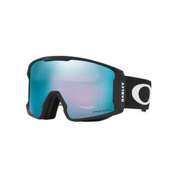 Oakley Ski-/ Snowboardbrille "Line Miner M" in Hellblau/ Orange/ Schwarz - 30% | Gr&ouml;&szlig;e L | Damen-outdoor-ausruestung