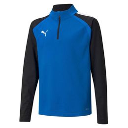 Puma Trainingsshirt in Blau/ Schwarz - 54% | Gr&ouml;&szlig;e 128 | Kinder-oberteile