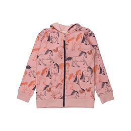 Walkiddy Sweatjacke in Rosa - 45% | Gr&ouml;&szlig;e 128 | Kinder-sweatshirts-jacken