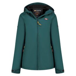 Canadian Peak Softshelljacke "Tamigoglasseak" in Gr&uuml;n - 62% | Gr&ouml;&szlig;e XL | Damen-outdoorjacken