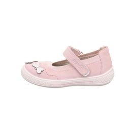 Superfit Leder-Ballerinas "Tensy" in Rosa - 46% | Größe 30 | Kinderballerinas