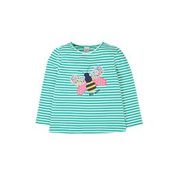 frugi Longsleeve "Theresa" in Gr&uuml;n/ Wei&szlig; - 39% | Gr&ouml;&szlig;e 98/104 | Kinder-longsleeves