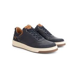 TRAVELIN' Leder-Sneakers in Dunkelblau - 57% | Größe 46 | Herrensneakers
