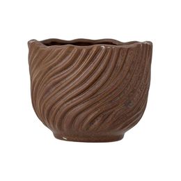 Bloomingville Blumentopf ''Sella'' in Braun - (H)11 x Ø 14 cm - 36% | Kerzen-vasen