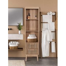 THE HOME DECO FACTORY Standregal "Klaus" in Braun - (B)40 x (H)160 x (T)30 cm - 57% | Regale