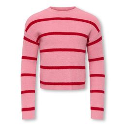 KIDS Only Pullover "Franca Life" in Rosa/ Rot - 30% | Größe 116 | Kinder-pullover