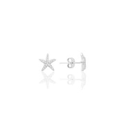 Miu Silver Silber-Ohrstecker mit Edelsteinen - 57% | Schmuck
