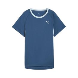 Puma Laufshirt "Velocity" in Blau - 35% | Gr&ouml;&szlig;e L | Damen-outdoor-tops-shirts