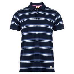 Roadsign Poloshirt in Dunkelblau - 44% | Gr&ouml;&szlig;e L | Herren-plussize