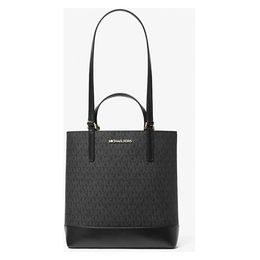 Michael Kors Leder-Henkeltasche in Schwarz - (B)30 x (H)27 x (T)9 cm - 50% | Damen-taschen