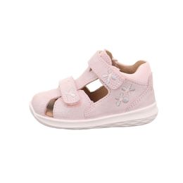 Superfit Leder-Halbsandalen "Bumblebee" in Rosa - 46% | Gr&ouml;&szlig;e 23 | Babysandalen