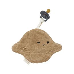 Fabelab Kuscheltuch mit Schnuller "Planet" in Beige - ab Geburt - 12% | Baby-schnuller