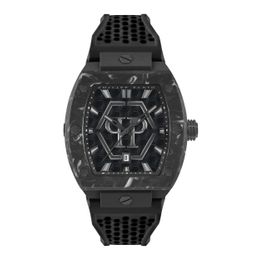 Philipp Plein Uhren - Analoge Quarzuhr The Hexagon Phantom - Gr. unisize - in Schwarz - f&uuml;r Damen