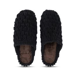 Uzurii Slipper & Pantoletten - Pantoffeln Cosy black - Gr. 43_44 - in Schwarz - f&uuml;r Damen
