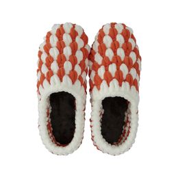 Uzurii Slipper & Pantoletten - Zehentrenner Criss Cross Orange - Gr. 38 (EU) - in Orange - f&uuml;r Damen