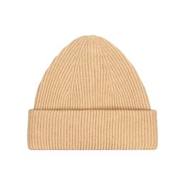 Roberto Collina Caps & M&uuml;tzen - Merino-M&uuml;tze - Gr. ONE SIZE - in Beige - f&uuml;r Damen