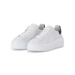 Hogan Low-Top Sneaker - Chunky Sneaker aus Leder - Gr. 40 (EU) - in Wei&szlig; - f&uuml;r Damen