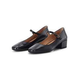 Tod's Tod's Low-Top Sneaker - Mary Jane Pumps aus Leder - Gr. 38 (EU) - in Schwarz - f&uuml;r Damen