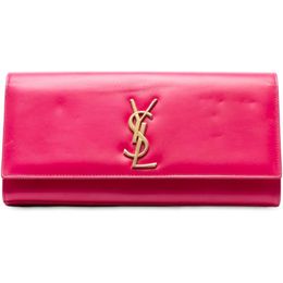 SAINT LAURENT Clutches - Smooth Leather Cassandre Clutch - Gr. unisize - in Gold - f&uuml;r Damen