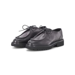 Doucals Doucal's Low-Top Sneaker - Schn&uuml;rschuh aus Leder - Gr. 41 (EU) - in Dunkelgrau - f&uuml;r Damen