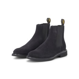 Doucals Doucal's Low-Top Sneaker - Boots aus Veloursleder - Gr. 41 (EU) - in Schwarz - f&uuml;r Damen