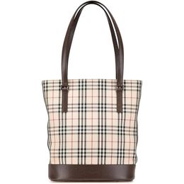 Burberry Shopper - House Check Canvas Tote - Gr. unisize - in Braun - f&uuml;r Damen