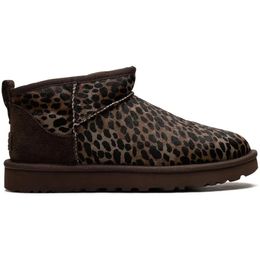 UGG Australia UGG Low-Top Sneaker - bottines classic ultra mini 2 - Gr. US_7 - in Braun - f&uuml;r Damen