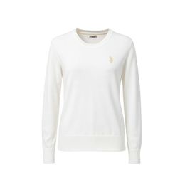 U.S. Polo Assn. Pullover in Wei&szlig; - 41% | Gr&ouml;&szlig;e XL | Damen-pullover-cardigans