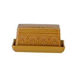 Bloomingville Butterdose ''Rani'' in Hellbraun - (B)18,5 x (H)8 x (T)10,5 cm - 10% | Aufbewahren-servieren