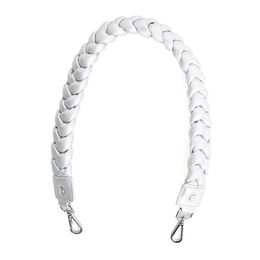 Hey Marly Schulterriemen "Braided" in Silber - (L)70 cm - 14% | Damen-taschen