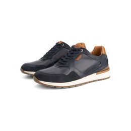 TRAVELIN' Leder-Sneakers in Dunkelblau - 58% | Größe 47 | Herrensneakers