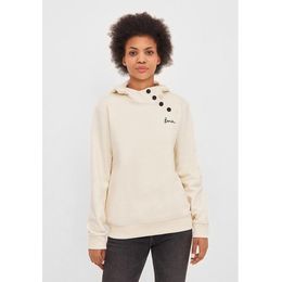 Bench Hoodie in Creme - 39% | Gr&ouml;&szlig;e 38 | Damen-sweatshirts-jacken
